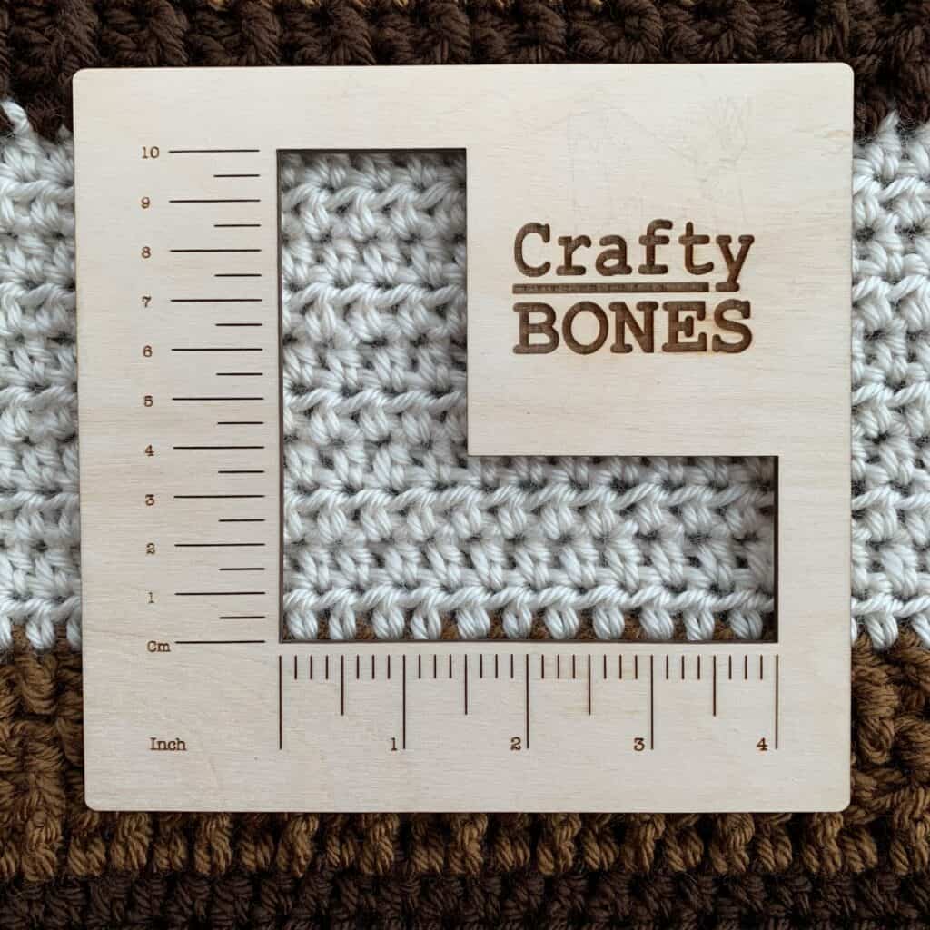 Caramel Latte Textured Crochet Blanket Pattern